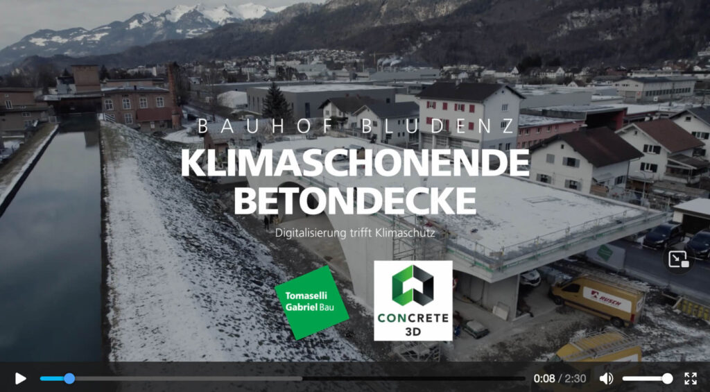 Concrete 3D GmbH | Vorarlberg | 3D-Druck Betonflachdach